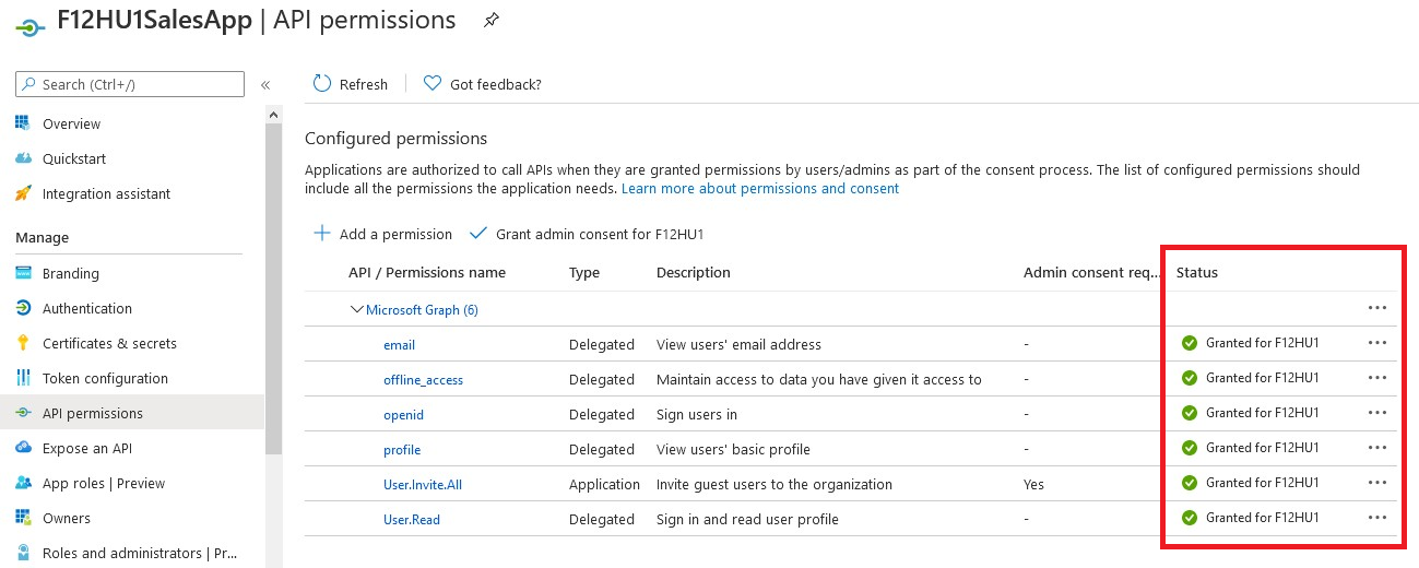 Grant admin consent to an AzureAD application via PowerShell | F12
