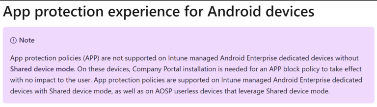 Intune App Configuration Policy Edge Chrome Urlblocklist On Android ‘expected List Value