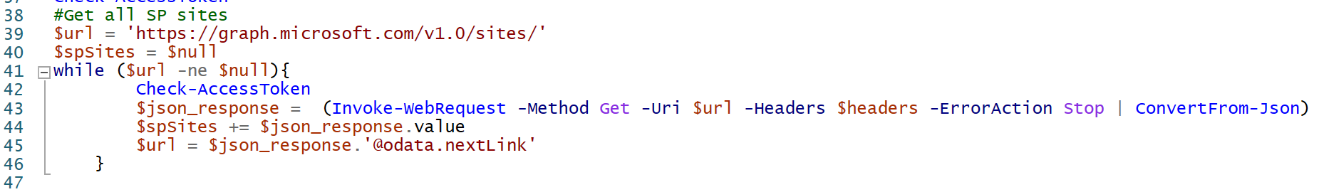 SharePoint Online external file sharing report using Graph API and PowerShell | F12