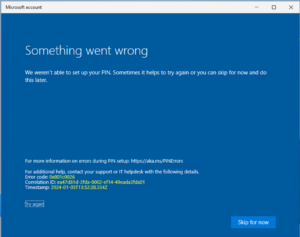 Convenience PIN policy enables Windows Hello for Business enrollment in ...