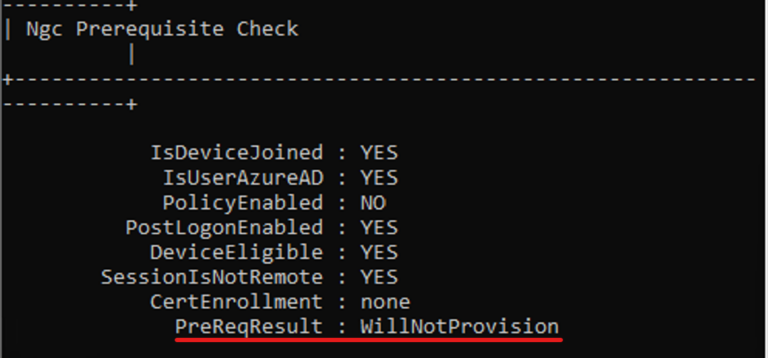 Convenience PIN policy enables Windows Hello for Business enrollment in ...